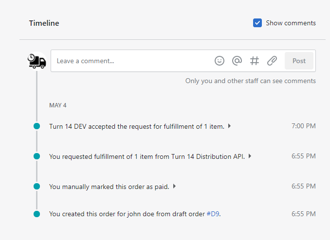 Order Status and Error Messages - Data Here-to-There Inc.