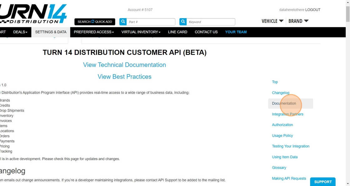 Where to Find API Credentials - Data Here-to-There Inc.